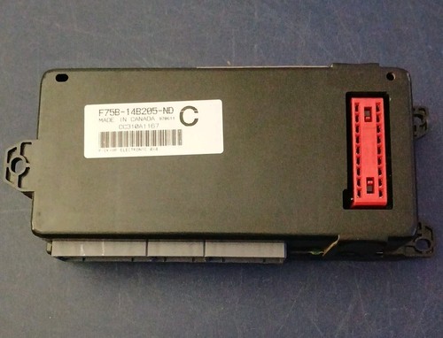 F75B-14B205-ND 1997 1998 FORD F150 GEM BCM BODY CONTROL MODULE ELECTRIC ...