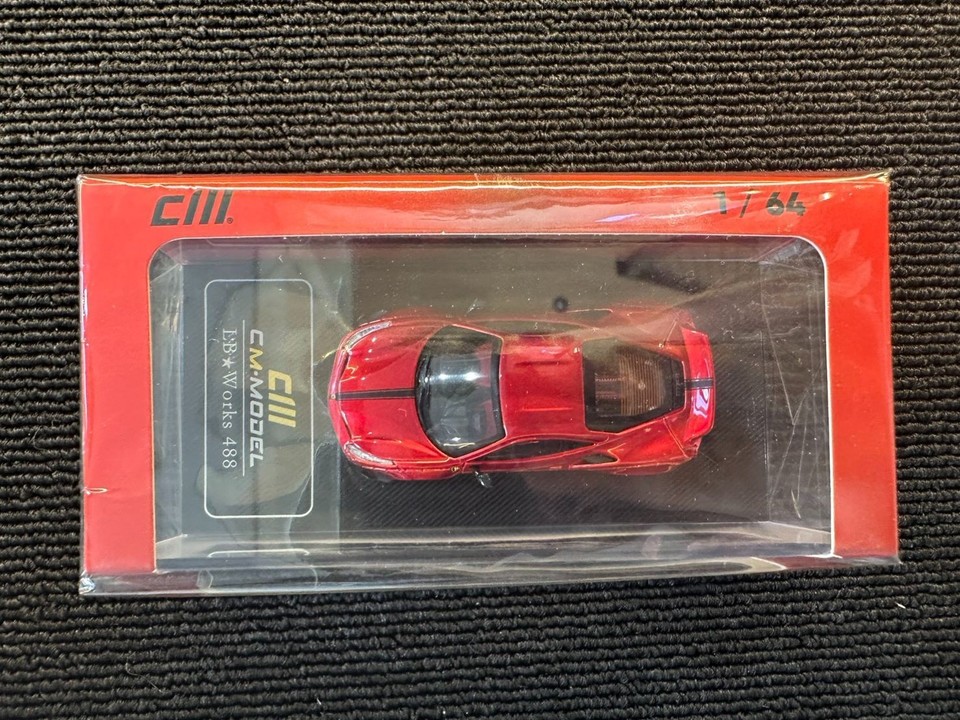 【LIBERTY WALK】CM MODEL 1/64 LB WORKS 488 Metallic Red | eBay