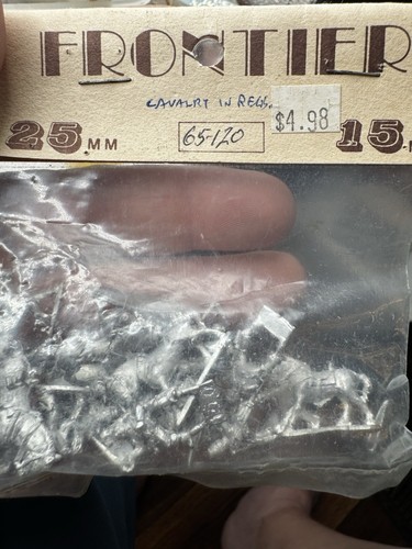 Frontier Lead Miniatures 15mm Old West ACW Figures Lot Of 10 Packs ...