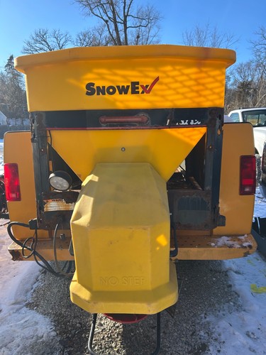 Snowex Bulk Salt Spreader SP8500 V-Maxx SP-8500 salter all functions ...