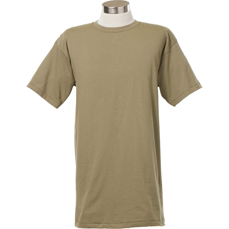 PRE-OWNED 2 QTY ARMY USAF POLY MOISTURE WICKING OCP Coyote Brown SHIRT ...