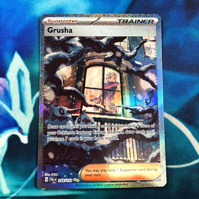 Grusha - 268/193 - Full Art Illustration Rare Paldea Evolved - Pokemon ...