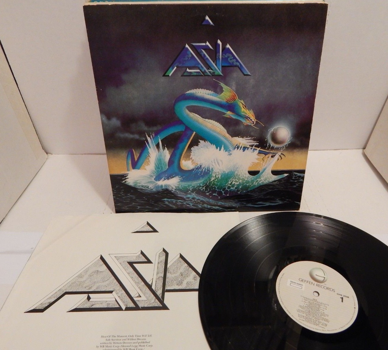 ASIA Debut Album Steve Howe John Wetton Carl Palmer YES King Crimson ...
