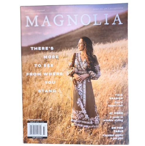New Magnolia Journal Magazine Fall 2023 Issue 28 Perspective Joanna ...