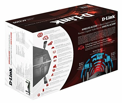 D-Link DIR-890L AC3200 Ultra Wi-Fi Gigabit Router 4K HD Streaming ...