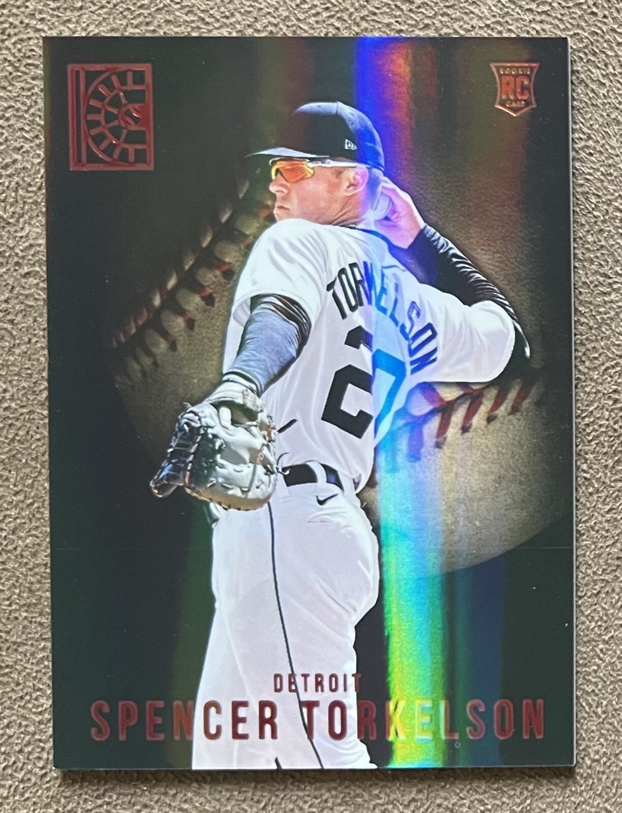 Spencer Torkelson 2022 Panini Capstone Red Foil Rookie #27 Tigers MLB ...