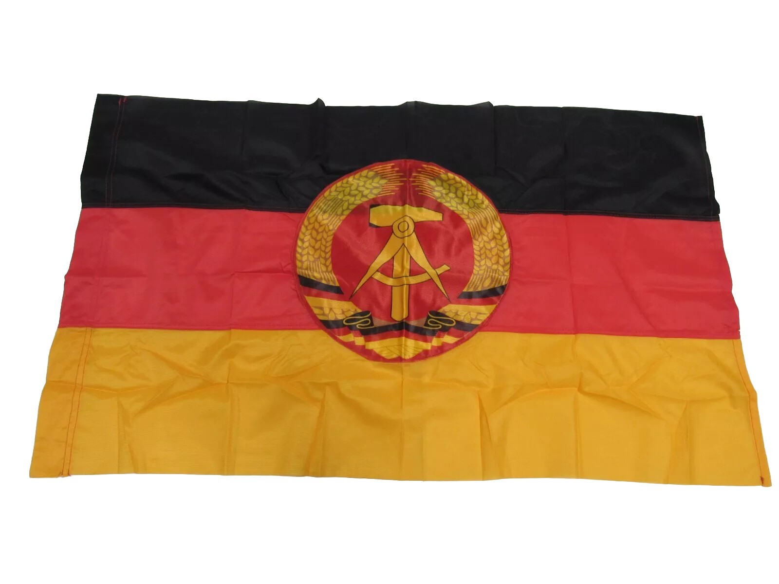 Original 1987 East German DDR Window Flag Banner 22"x 38" Communist ...