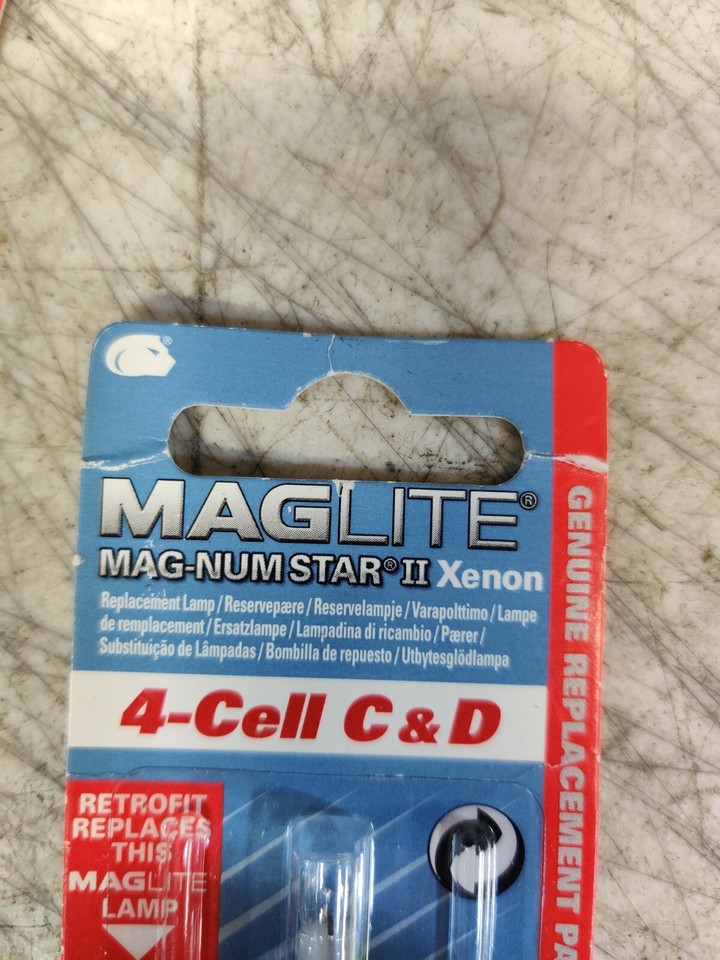 New! Lot Of (4) XENON Replacement Bulb for 4-Cell C & D Lights Mag-num ...