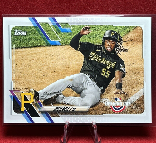2021 Topps Opening Day **Josh Bell** Baseball Card #32 - Pittsburgh ...