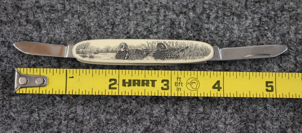 Barlow 2 Blade Folder Knife w/ Box (DUCKS) - Used | eBay