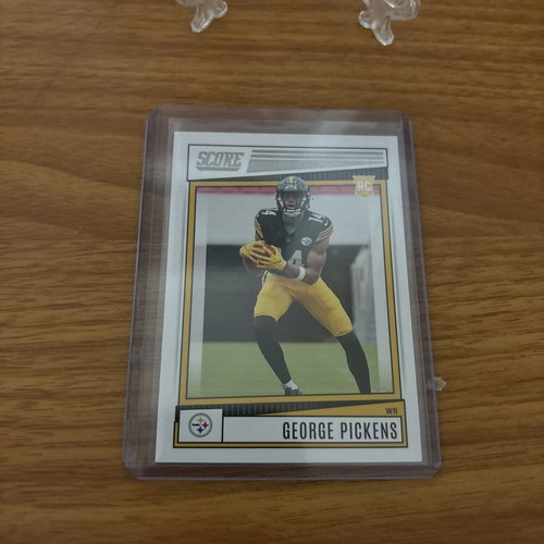 2022 Score Football George Pickens RC #383 Pittsburgh Steelers | eBay