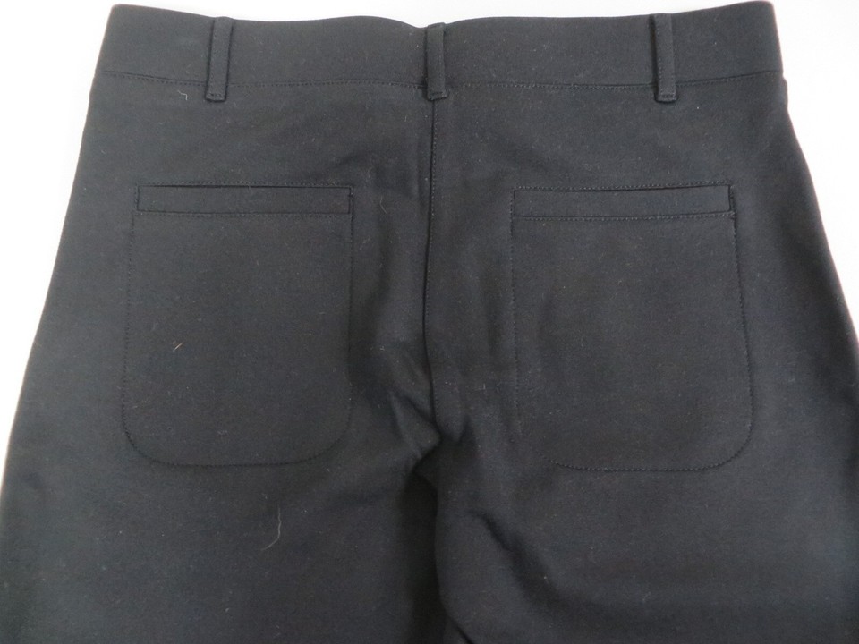 BETRABRAND Knit Boot Cut Yoga Pull on Wide leg Pockets Black Small ...