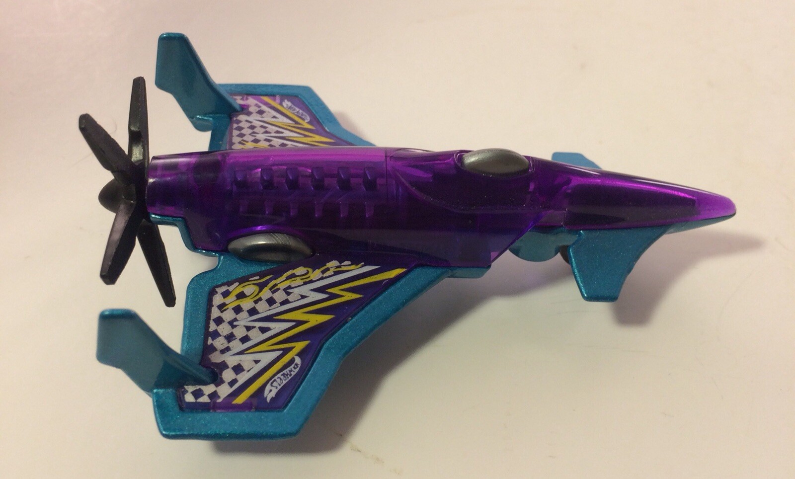 Hot Wheels Poison Arrow Purple & Blue Diecast Air Plane - NICE | eBay