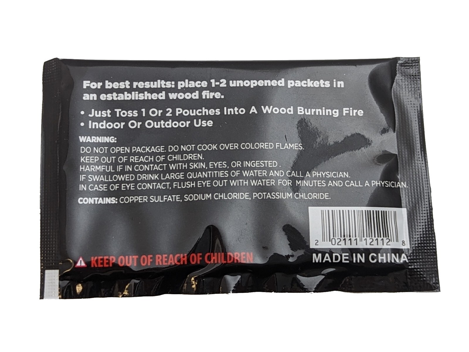 Magic Fire Coloured Neon Flames Sachets Mystical Bonfire Camping Happy ...