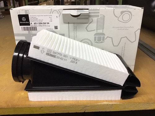 A6510940404 ORIGINAL Mercedes-Benz Luftfilter W205 C220/250/300BlueTEC ...