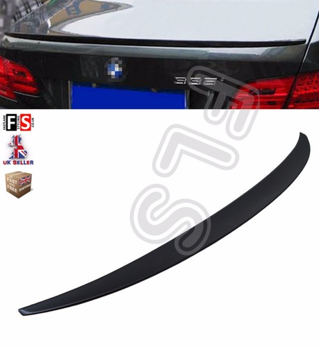 BMW 3 SERIES E92 COUPE M PERFORMANCE 05+ MATTE BLACK TRUNK BOOT LID LIP ...