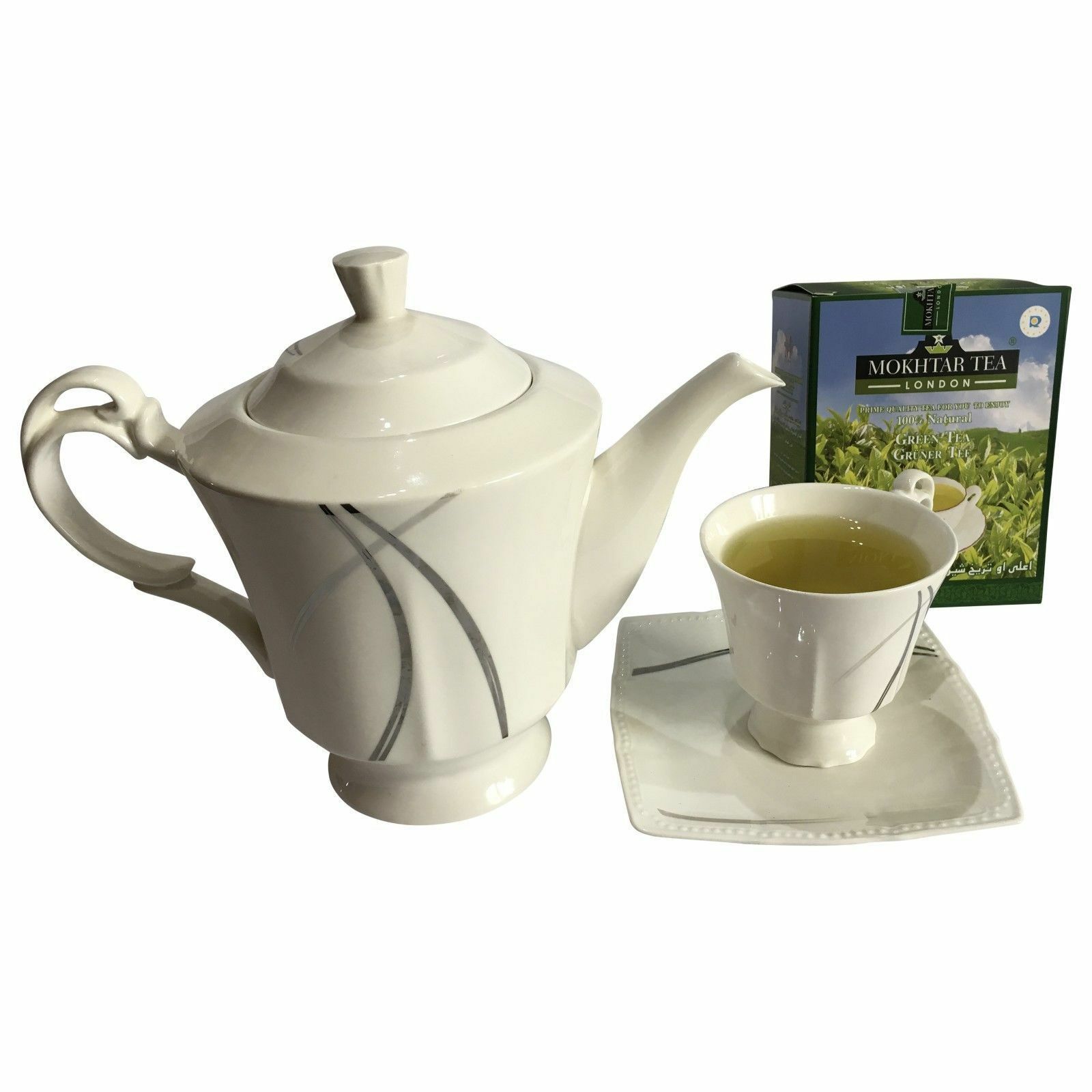 Mokhtar Loose Tea 100% Natural Pure Premium Grade Sencha Leaf Green Tea ...