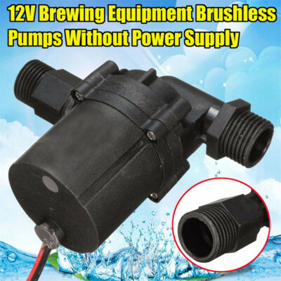 DC 12V 18W Brewing Transfer Pump Beer Wort Mash Homebrew Equipment ...