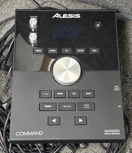 Alesis Command Advanced Drum Module with Power and Snake Cables Brain ...
