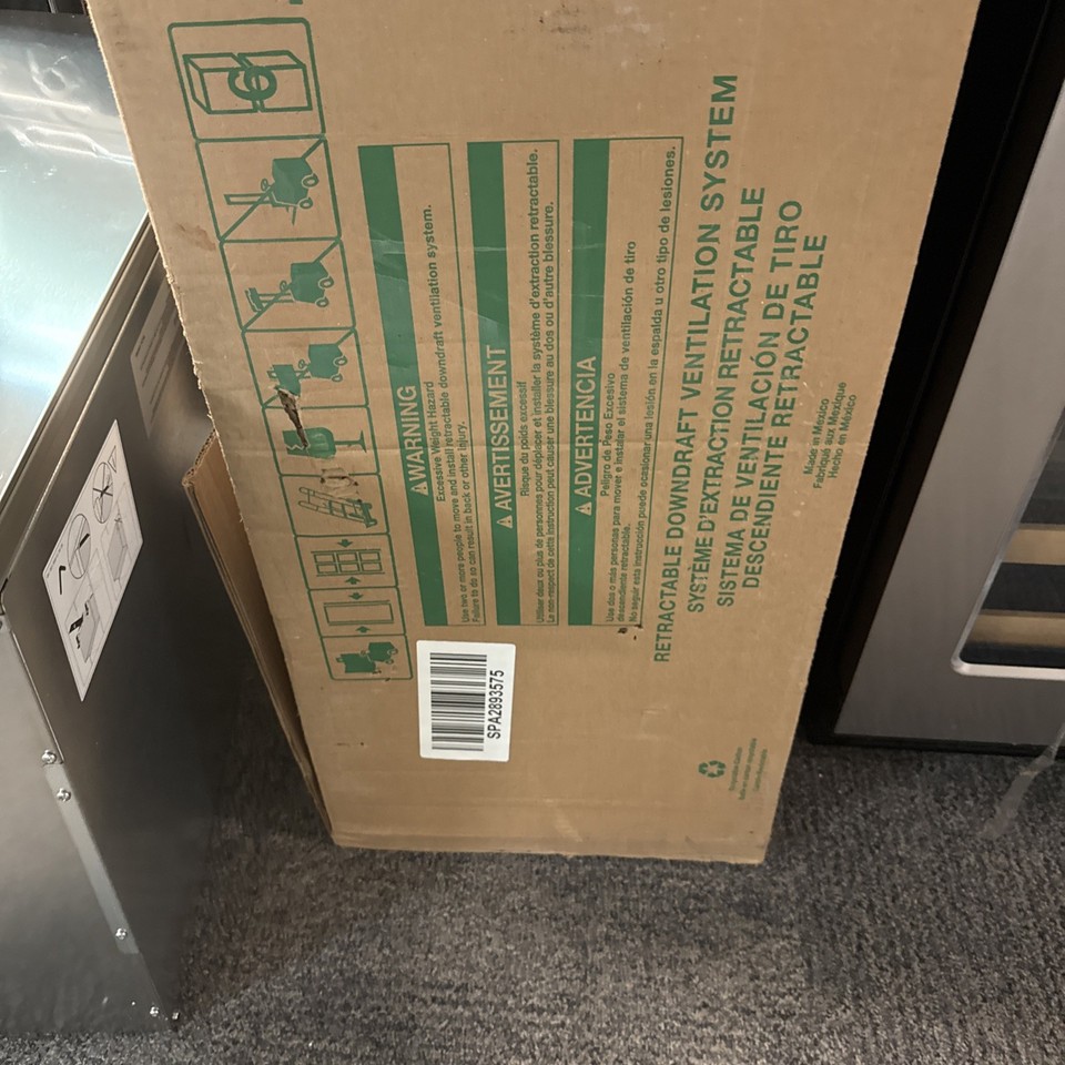 NEW KitchenAid 36" Telescopic Downdraft Ventilation System w/600 CFM ...