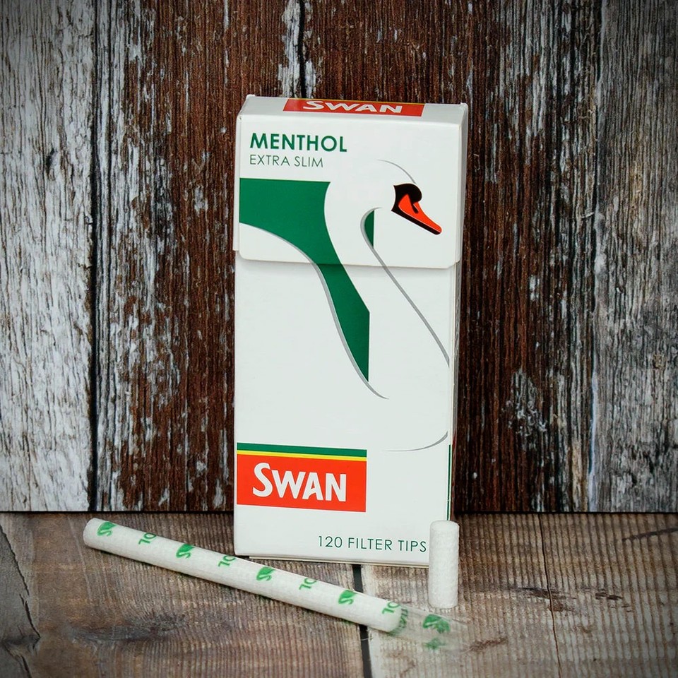 SWAN MENTHOL EXTRA SLIM PRE CUT ROLLING TIPS FILTER 5 10 15 20 | eBay UK