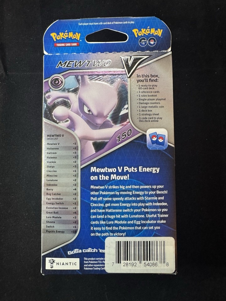 Pokemon Battle Deck Lot: Charizard Vivid Voltage , Mewtwo Pokemon Go ...
