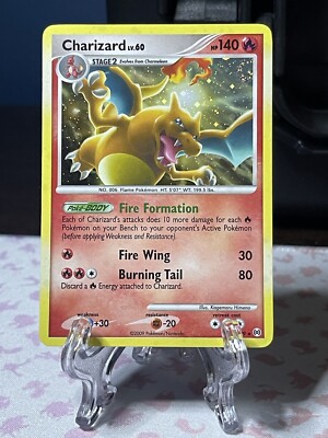 Pokemon TCG Platinum Arceus Charizard Cosmos Holo #1/99 SWIRL🌀 | eBay