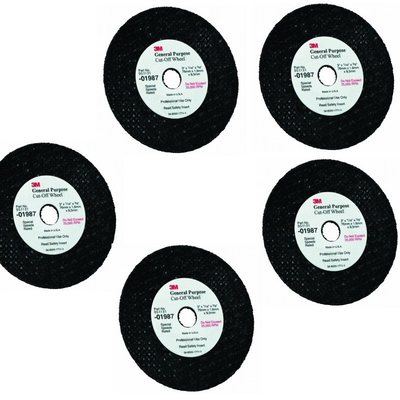 3M 01987 General Purpose Cut-Off Wheel Disc 3 inch x 1/32 inch x 3/8 ...