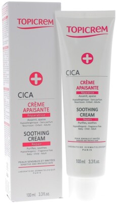 TOPICREM CICA Repair Soothing Cream 100ml BIG SIZE Sensitive or ...