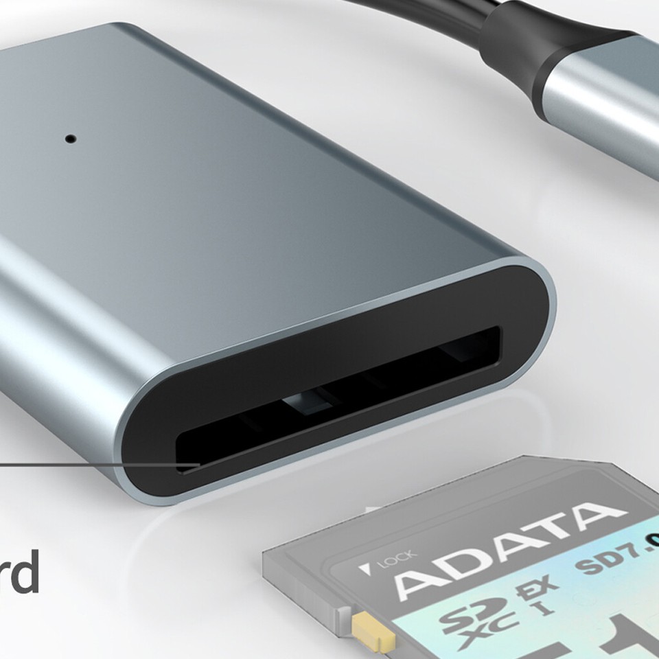 To SD Camera Card Reader Card Card Support Reader 10Gbps Memory Mobile ...