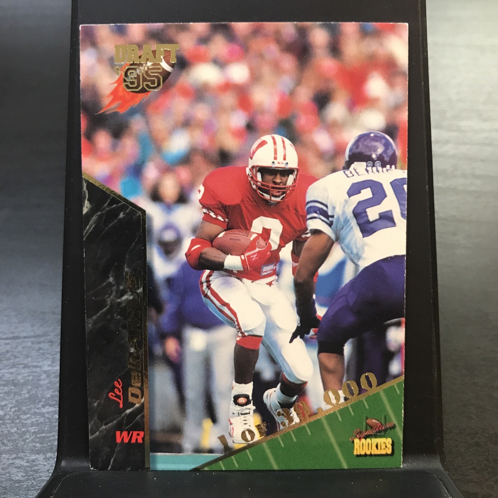 1995 Signature Rookies /39000 Lee DeRamus #23 Rookie RC Wisconsin ...