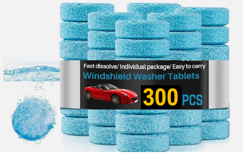 Car Windshield Washer Tablets 300 pcs Washer Fluid Glass & Cleaning ...
