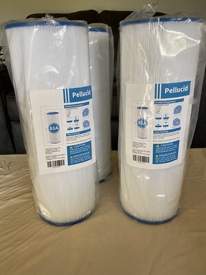 Pellucid Filters 81A Easy Cleaning Pool Filter 4 Pack New | eBay