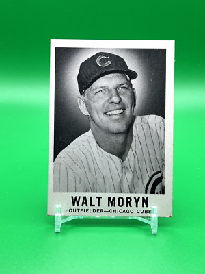 1960 Leaf - Walt Moryn - #17 Chicago Cubs | eBay