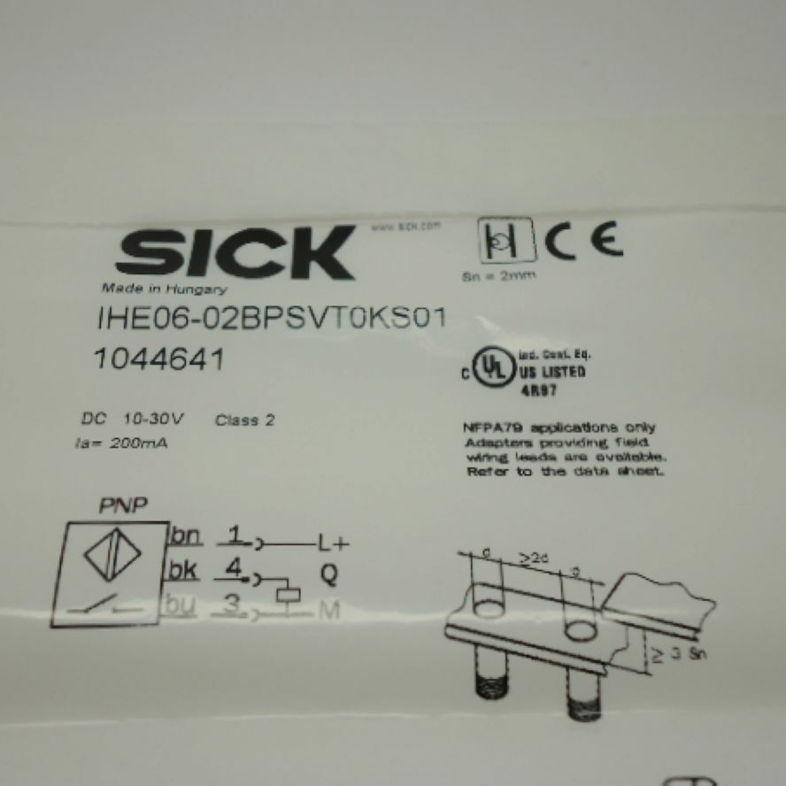 1pc New SICK proximity switch IHE06-02BPSVT0KS01 1044641 | eBay