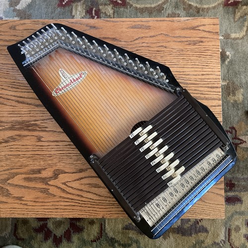 RBI ChromAharp Autoharp Zither 15 Chord 36 String Instrument No Case, w ...