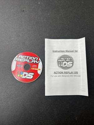Action Replay DS (Nintendo DS) Authentic - Disc Manual Tested! | eBay