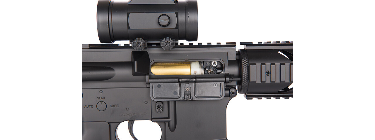 Double Eagle M83A2 M4 CQC Electric AEG Airsoft Rifle Gun w/ Red Dot ...