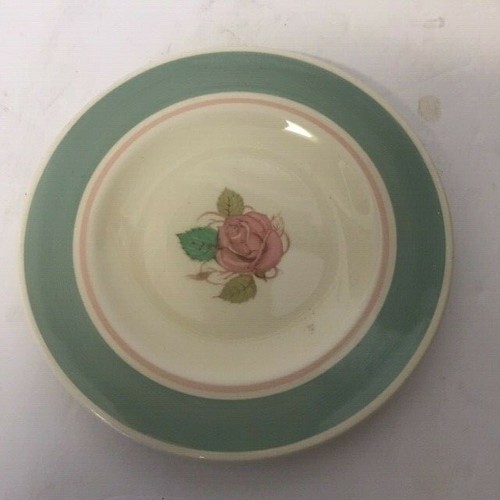 Vintage Susie Cooper China Patricia Rose Green 6" tea plate | eBay