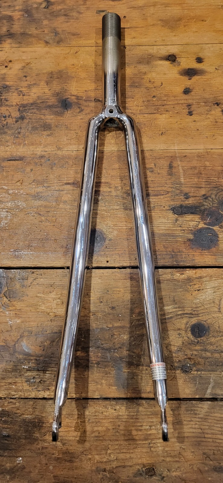 Road Bike Cr-Mo Steel 700c Bicycle Fork, 1" Threaded, 22.2 / 133mm ...