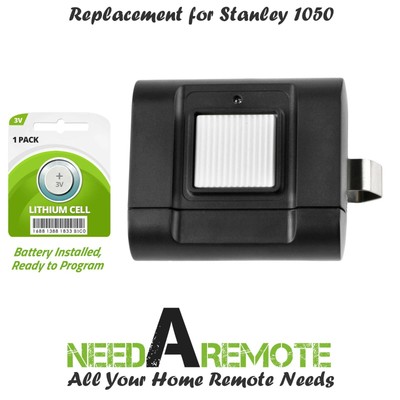 For Stanley 1050 1-Button Visor Gate Garage Door Remote Linear 105015 ...