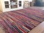 Second Nature Online Shanti Multi Colour Eco Friendly RAG RUG Fair ...