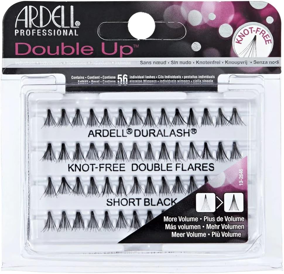 Double Knot-Free Medium Individuals Lashes, Black, Medium (61485) | eBay