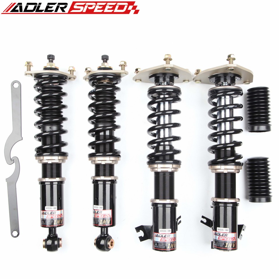Inverted Coilovers Suspension Kit For Mitsubishi Mirage 97-01 Adj ...