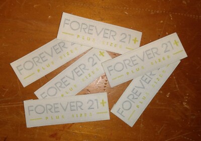 Forever 21 Plus Sizes Garment Labels for Crafting | eBay