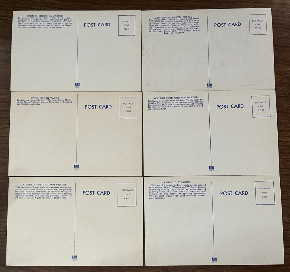 Lot of 62 Illinois IL White Border Postcards ~ Posted & Unposted | eBay