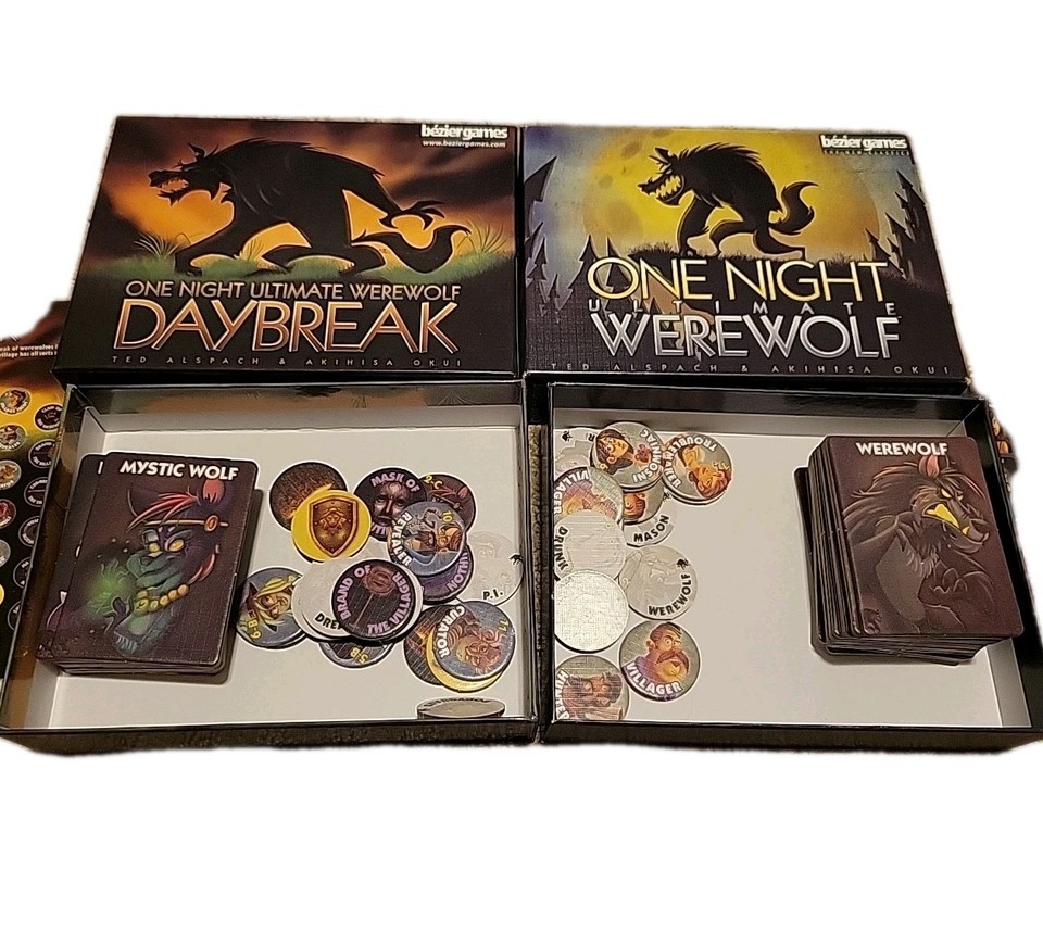One Night Ultimate Werewolf And One Night Ultimate Werewolf Daybreak ...