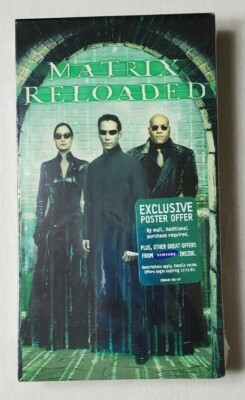 Matrix Reloaded - VHS - Brand New - Factory Sealed 85392185139| eBay