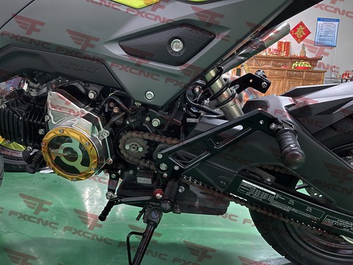 For Honda MSX125 Grom 2021 2022 2023-2025 CNC Rearset Footrest Footpegs ...