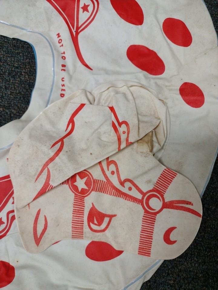 Vtg Sea Pony Pool Float Floatie Ring Tube Kestral Horse Inflatable | eBay